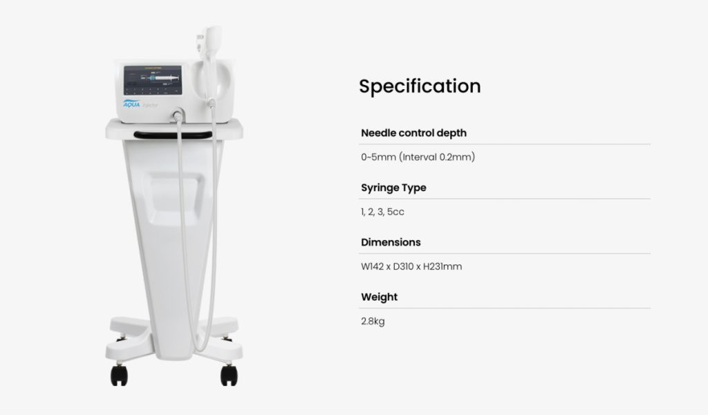 Máy tiêm dưỡng chất Aqua-Injector (Korea) - Thanh Trúc Med