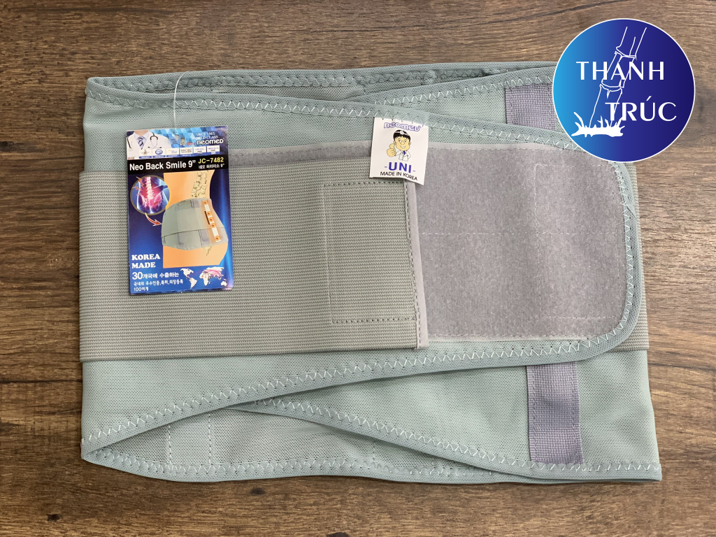 Đai cột sống NEO BACK SMILE 9" JC-7482 - Thanh Trúc Med
