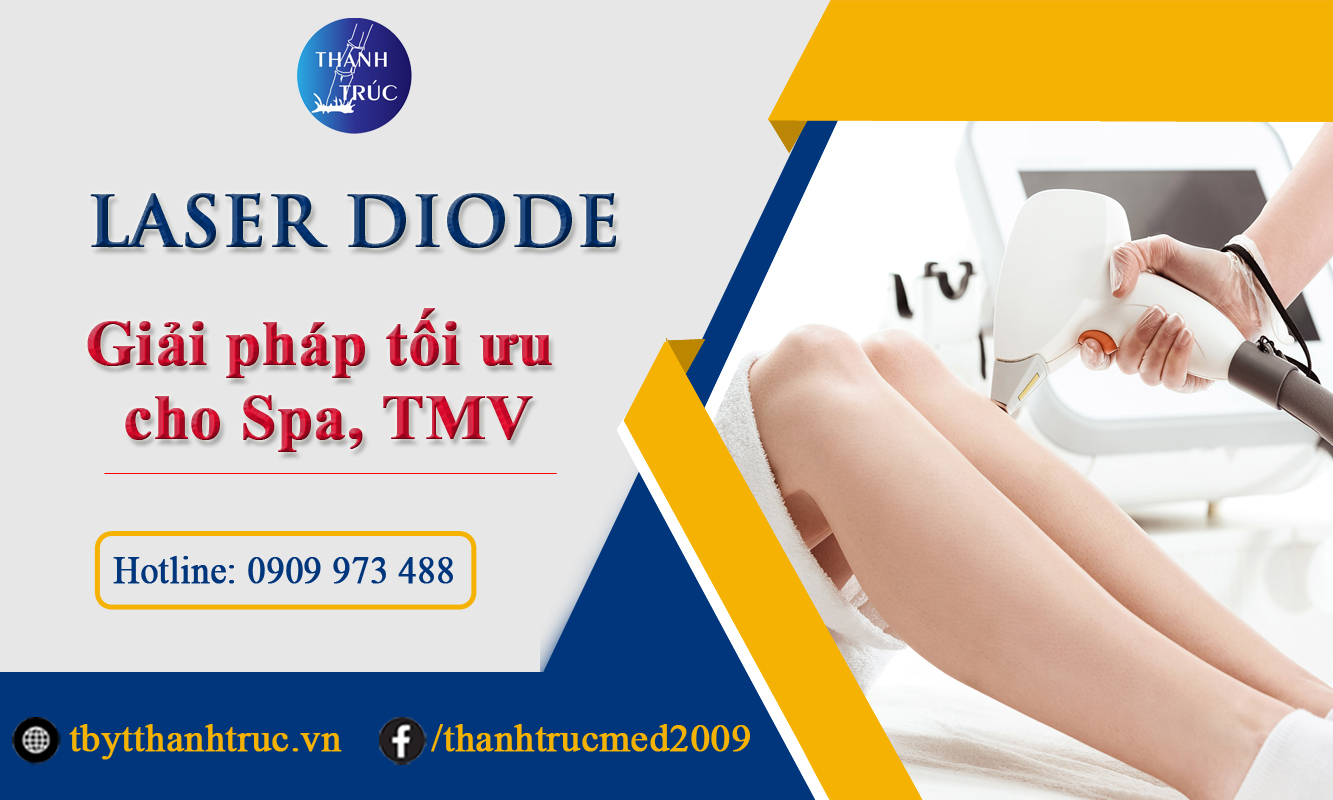 Công nghệ triệt lông Laser Diode: Giải pháp tối ưu cho Spa, TMV - Thanh ...